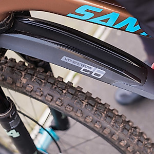 BBB Cycling Bicycle Front Fender Tool Free MTB Front Fork Composite Mud Guard MTBProtector BFD-13F