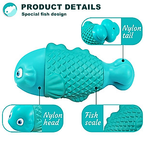 BoYoYo Dog Chew Toys for Aggressive Chewers, Indestructible Dog Toys for Aggressive Chewers, Tough Dog Toys for Large Dogs, Squeaky Dog Toys, Strong Dog Toys, Super Chewer, Heavy Duty