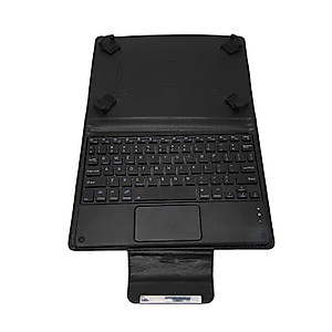 Jopwkuin Gaming Tablet, 2 Card Slots 5G WiFi 4G LTE Dual Camera 8GB RAM 256GB ROM 10.1in FHD HD Tablet with Keyboard for Travel (US Plug)