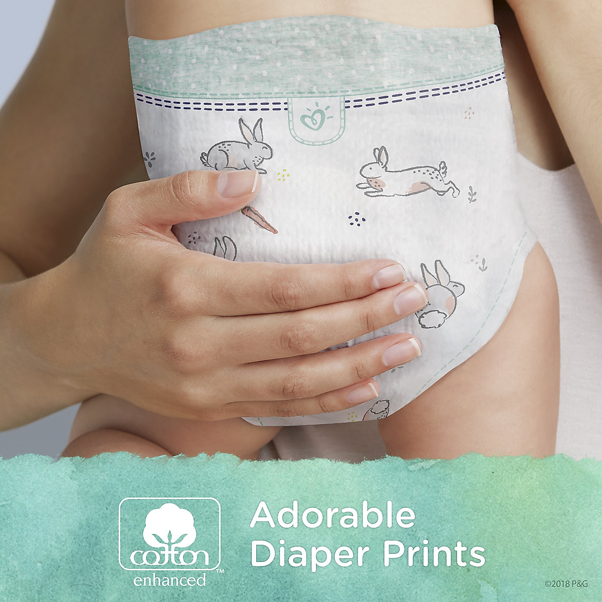 Pampers Pure Disposable Baby Diapers, Hypoallergenic and Fragrance Free Protection Size 2, 128 Ct. with Aqua Pure 4X Pop-Top Sensitive Water Baby Wipes, 224 Ct.