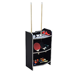 Triple Threat 6-ft 3-in-1 Multi Game Table with Billiards, Air Hockey, and Table Tennis