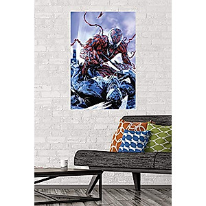Trends International Marvel Comics - Carnage - Battle with Venom Wall Poster, 22.375" x 34", Unframed Version