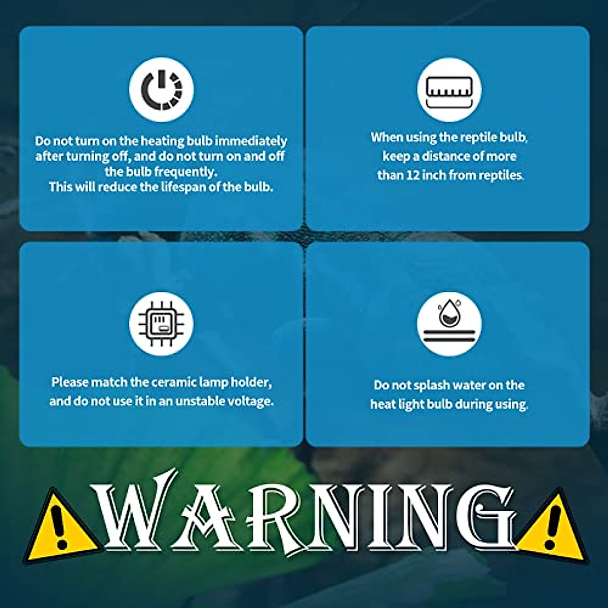 HANJION 2 Pack 75W Reptile UVA Infrared Basking Spot Lamp, Sun Glow Daylight Heat Bulb, Soft White Glass Light for Reptile & Amphibian, Bearded Dragon, Lizard, Tortoise, Hedgehogs