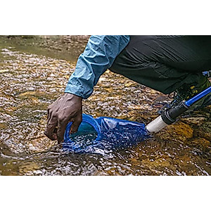 CamelBak Crux 2L Water Reservoir Bladder with Water Filtration Kit, Filtered by LifeStraw- For Hiking, Backpacking, Travel, and Emergency Preparedness