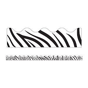 Carson Dellosa Zebra Print Borders (1244)