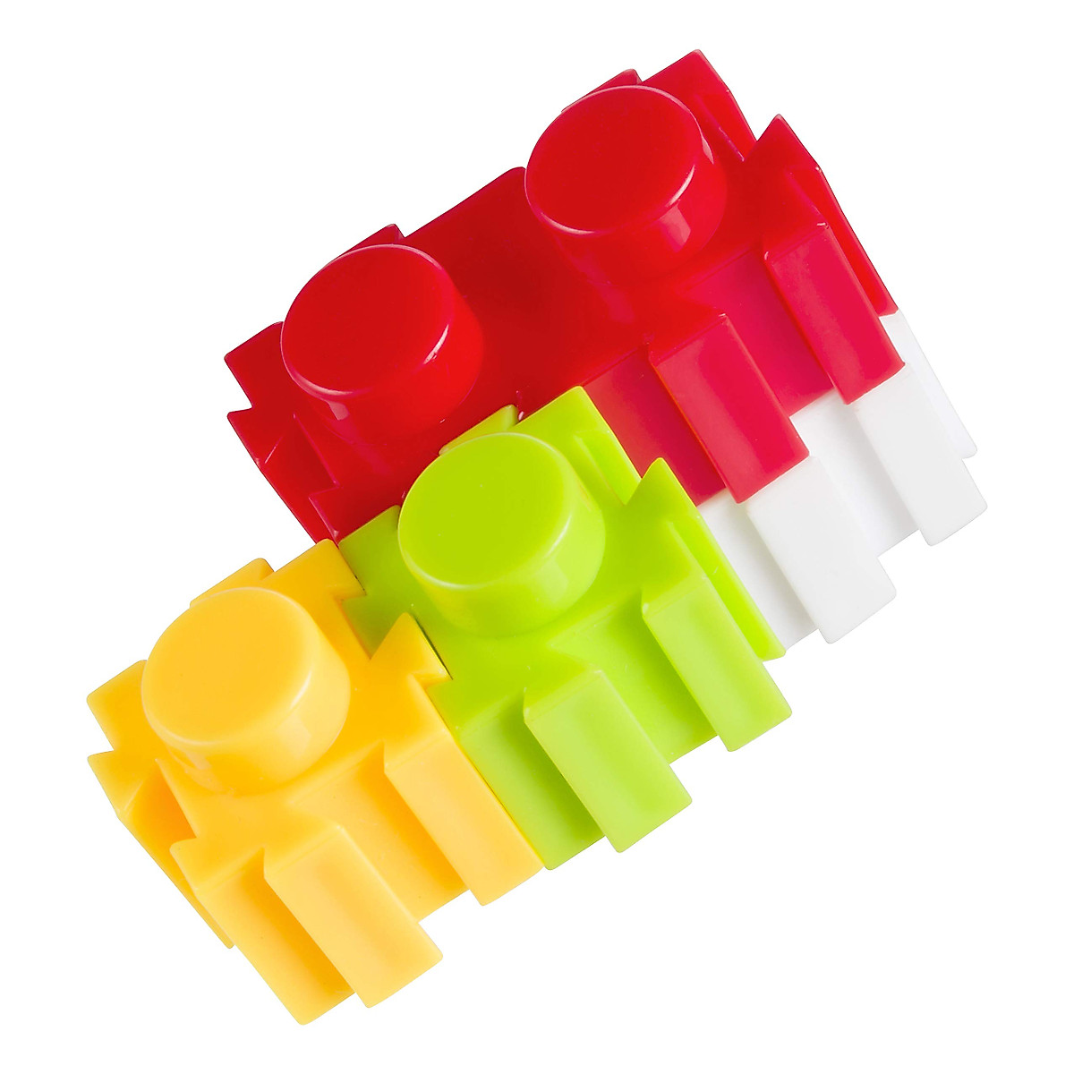 Toysmith Clever Connecters Building Blocks, Includes 50 Bricks