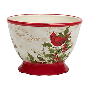 Certified International Winter's Medley 5.25" Ice Cream/Dessert Bowls, Set of 4