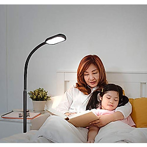 Brightech Battery Plus Lamp for Living Rooms & Offices, Rechargeable LED Floor Lamp, Portable Tall Lamp, Mid-Century Modern Standing Lamp for Bedroom, Great Living Room Décor