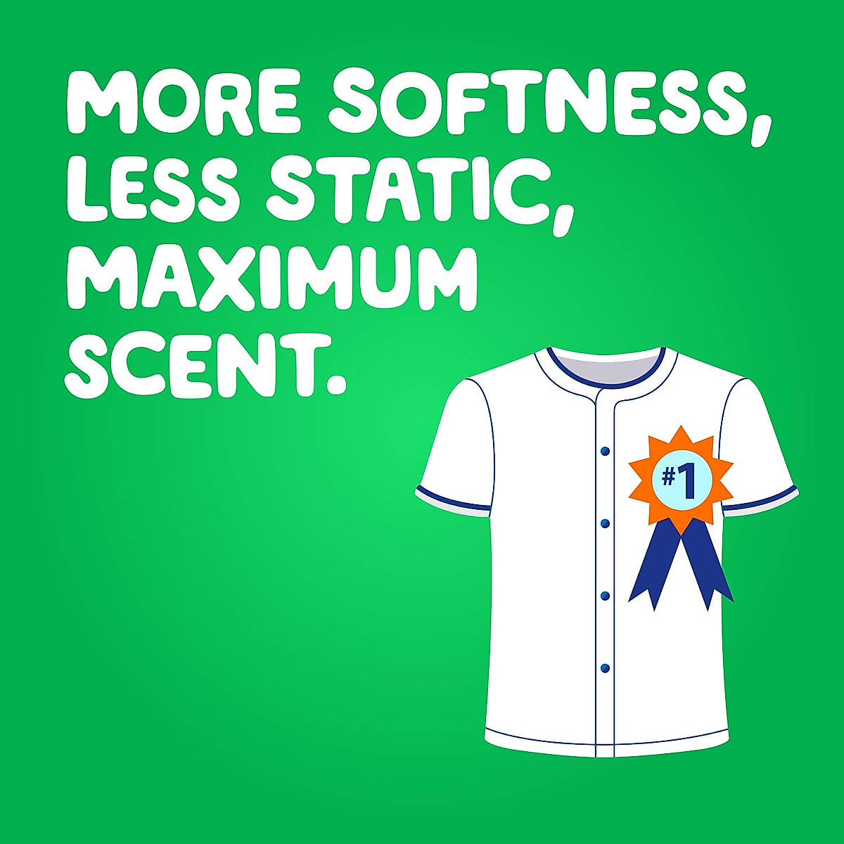 Gain Laundry Fabric Softener Liquid, Moonlight Breeze, Packaging May Vary, Total 192 Loads, 41 Fl Oz, Pack Of 4