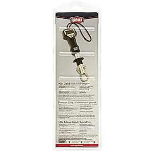 Rapala 227863 Digital Fish Gripper, Black/Silver