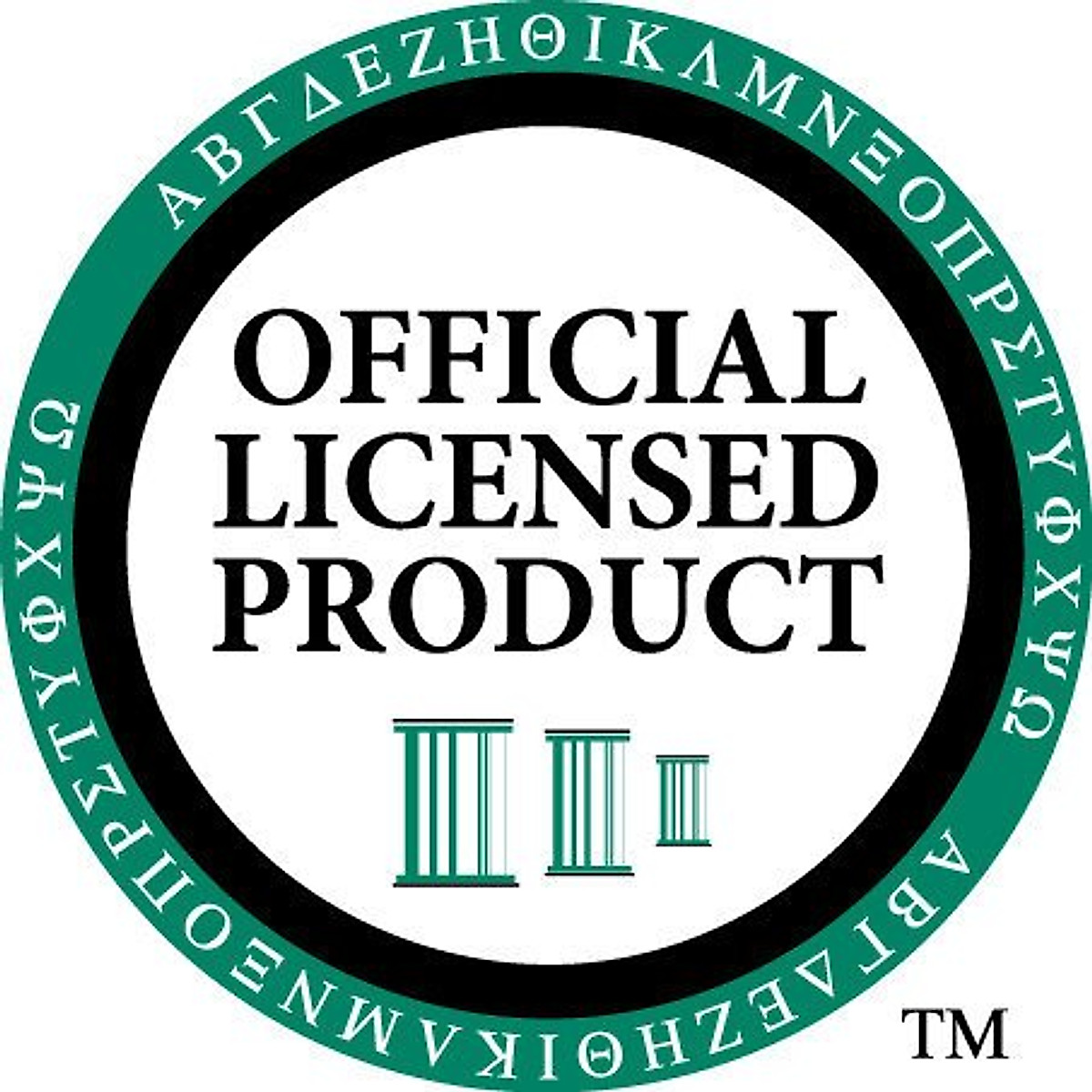 Kappa Sigma Quarter Zip Cadet Collar Sweatshirt - Kappa Sigma Fraternity Merchandise (L) Dark Heather