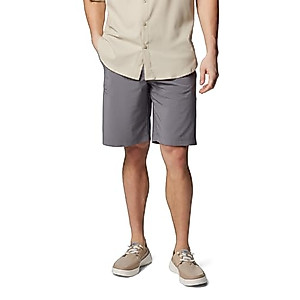 Columbia Men's Standard Grander Marlin II Offshore Short, City Grey, 38x10