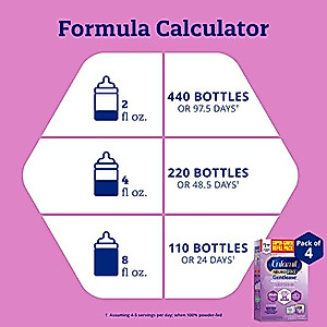 Enfamil NeuroPro Gentlease Baby Formula, Brain and Immune Support with DHA, Clinically Proven to Reduce Fussiness, Crying, Gas & Spit-up in 24 Hours, Non-GMO, Powder Refill Box, 30.4 Oz (Pack of 4)