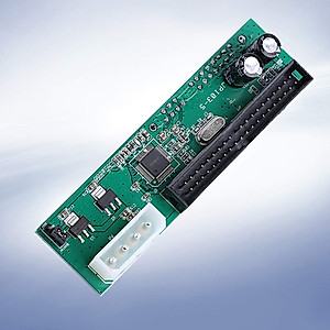 Oumij Parallel ATA Pata IDE to Sata Serial ATA Hard Drive Adapter Converter for PC and Mac.