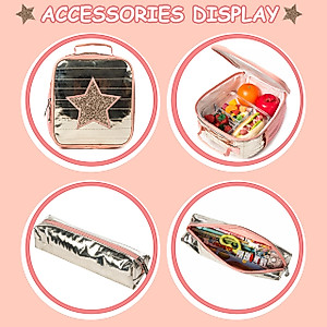 Backpack for Girls School Bag with Lunch Box Girls Backpack Set for Elementary Preschool Bookbag