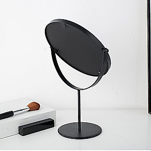 LEJDI Cosmetic Mirror Portable Makeup Mirror with Stand, 350° Rotation Cosmetic Mirror, Round,Vanity Mirror with Stand and Removable Base