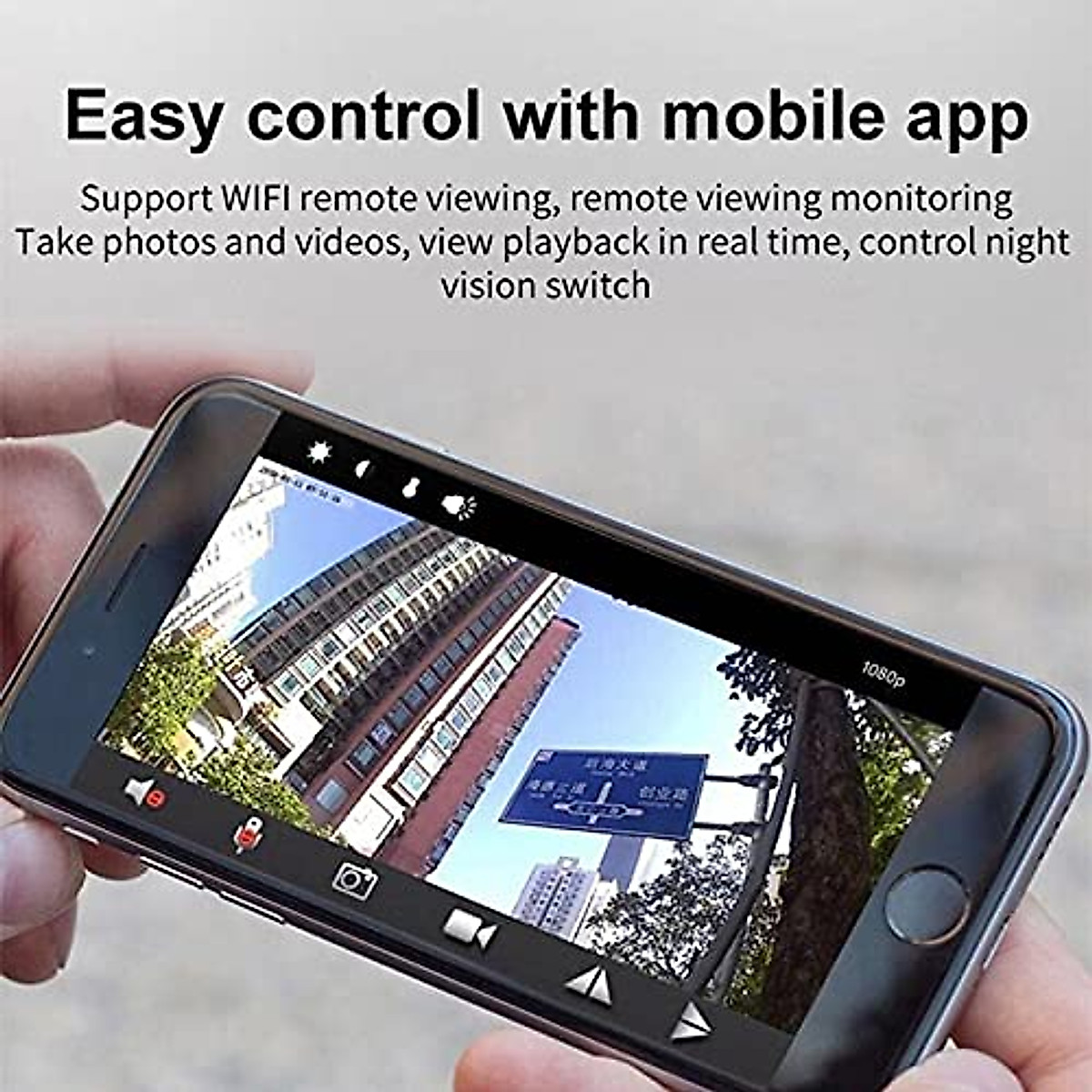 Mini Hidden Spy Camera Wireless Security WiFi Small IP Cameras Smart Home Night Virsion Magnetic Camcorder Surveillance,Built-in Battery, APP Real-time View,Indoor Outdoor Cameras, 150°Wide Angle
