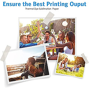 Liene Photo Printer Paper & Ink Cartridge (80 sheets + 2 Ink Cartridge)