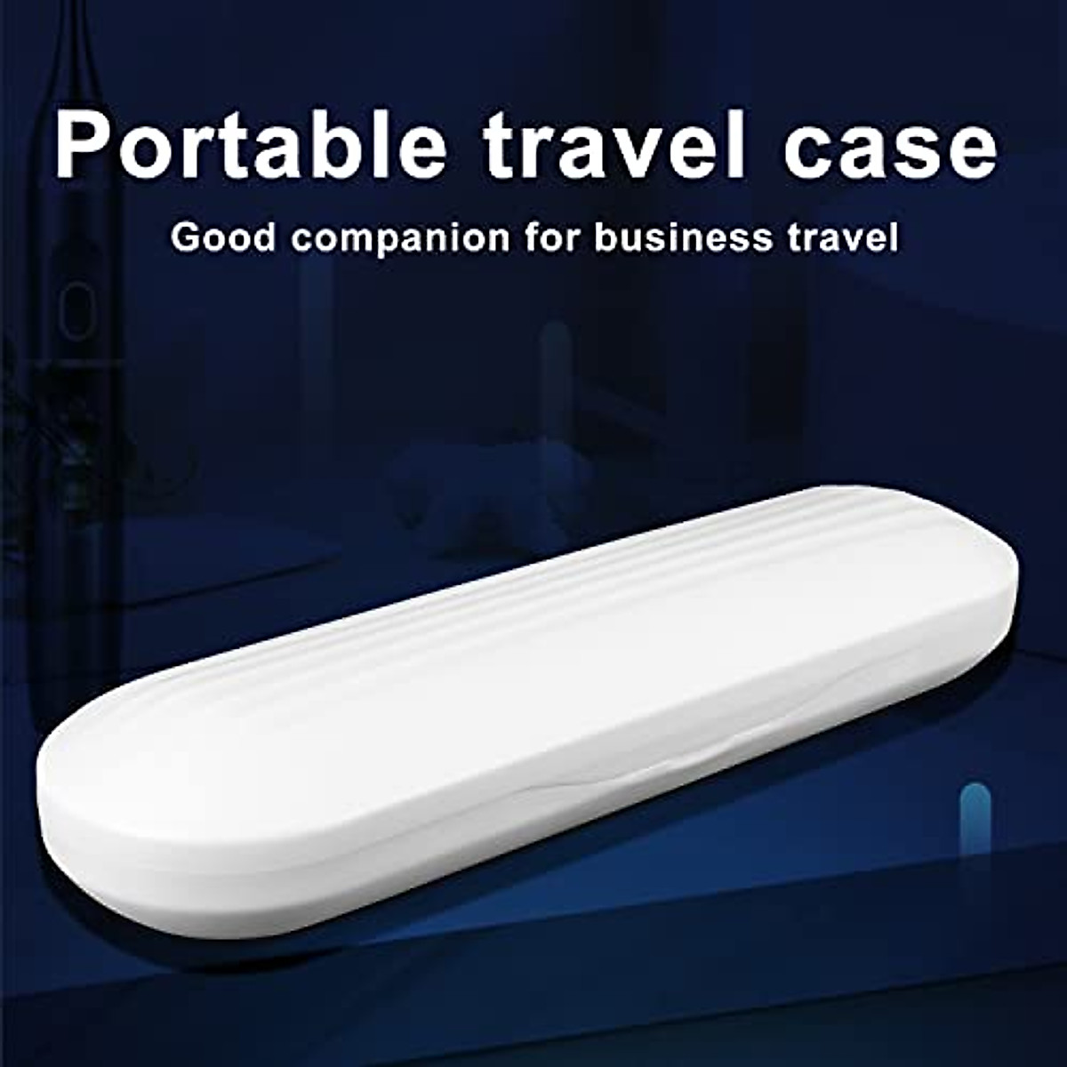 kingheroes Sonic Electric Toothbrush with 8 Brush Heads & Travel Case，4 Modes, One Charge for 60 Days, 42000 VPM Motor，Black Electric Toothbrush Set