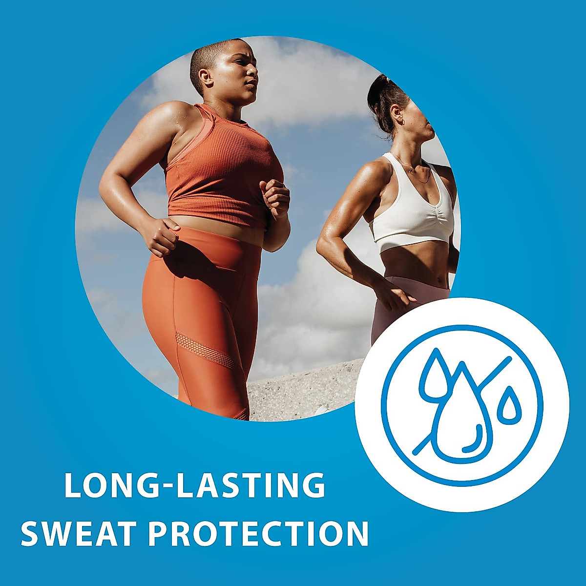 Flexitol Anti-Friction Sweat Protection Anti-Chafing Cream 2.64 Ounce