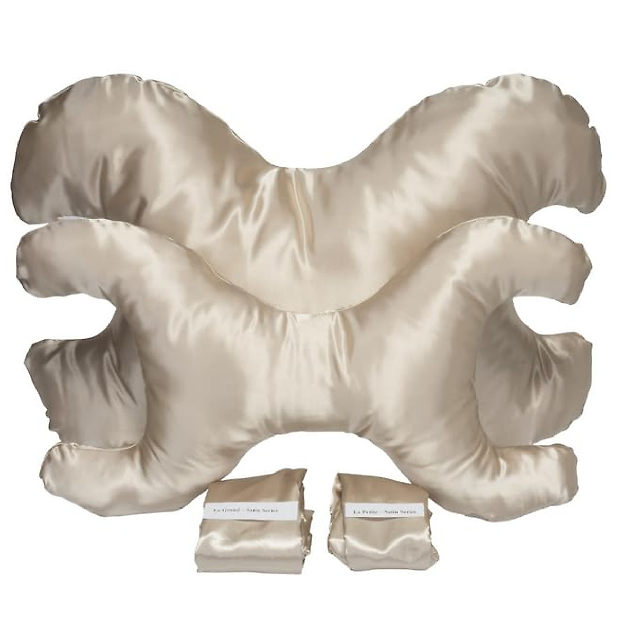 Save My Face Pillow Value Set!! in Satin Champagne Color!!