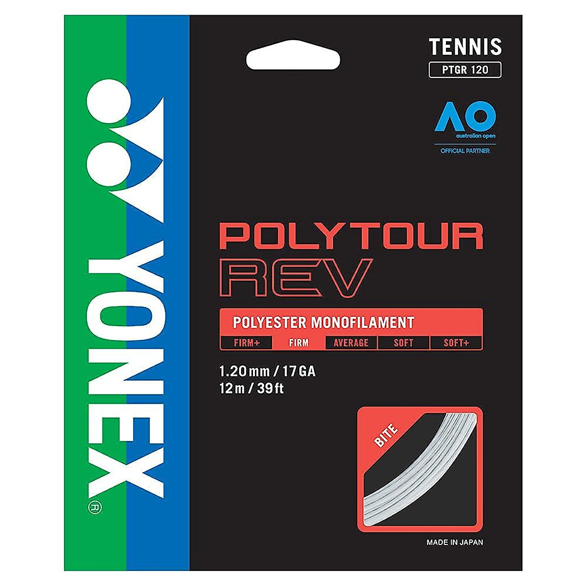 Yonex Poly Tour Rev - 1.30/16G - White