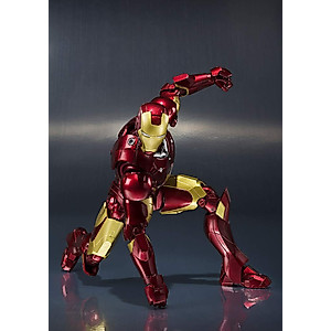 S.H.Figuarts Action Figure Iron Man Mark 3 About 155mm ABS & PVC & Diecast Movable Figure