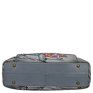 Anna by Anuschka Large Shoulder Hobo, Happy Camper