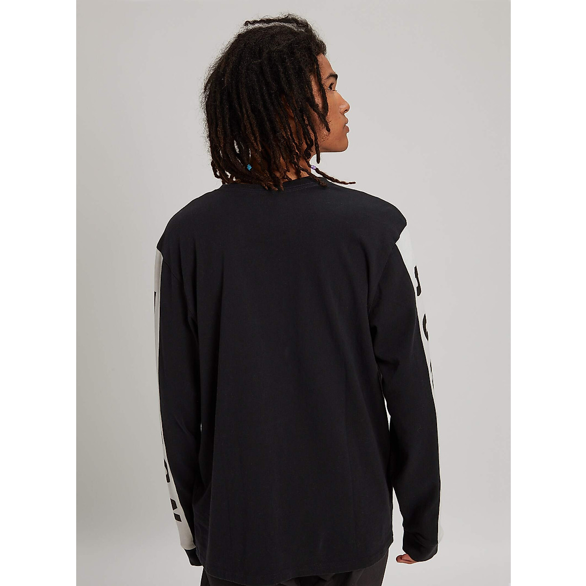 Burton Mens Lowball Long Sleeve, True Black, X-Large