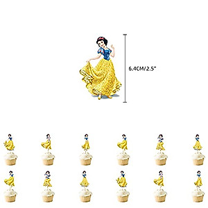 Nice Orange Birthday Party Supplies for Disney Princess, Snow White Theme Party Decoration