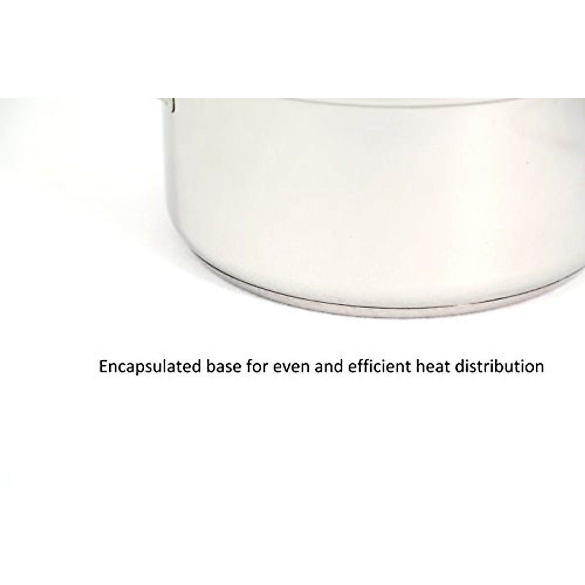 EXCELSTEEL 4 Piece 18/10 Stainless Steel Multi-Cookware Set With Encapsulated Base, 12 Qt