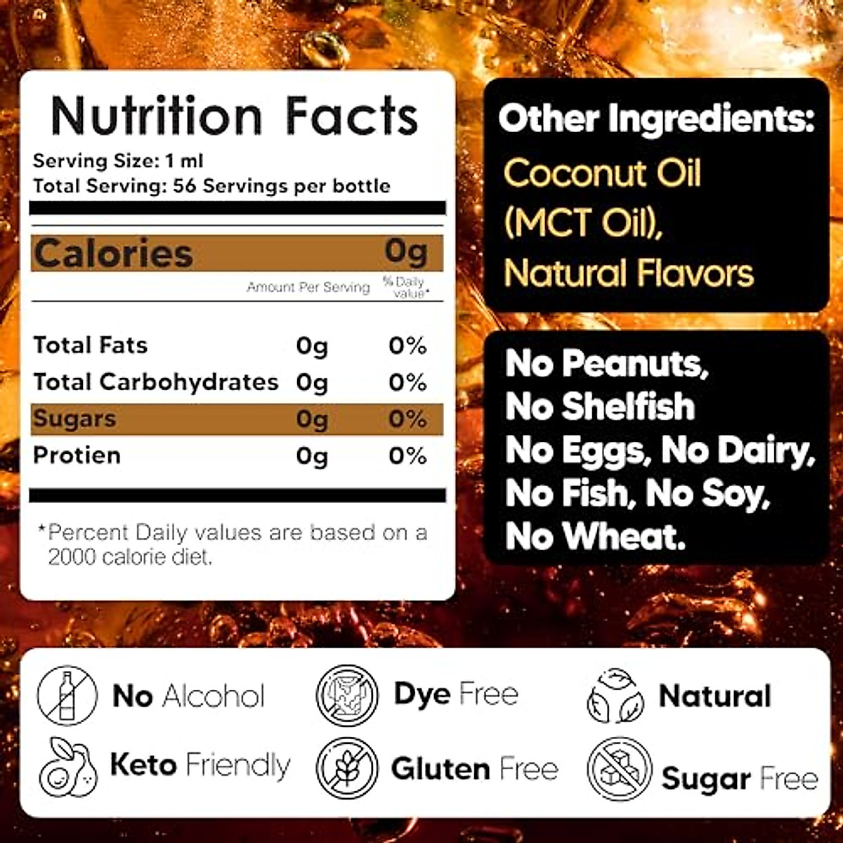 Dolce Flav Natural Cola Extract - 2 Ounce Oil-Soluble Multipurpose Flavoring Ideal for Candy Making, Baking, Lip Balm, and Ice Cream - Perfect Kitchen Gift for Holidays