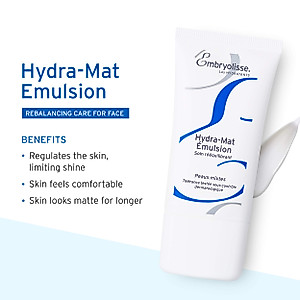 Embryolisse - Hydra Mat Emulsion - Moisturizing Face Cream - 1.35 fl.oz. - Paraben-Free - Made in France