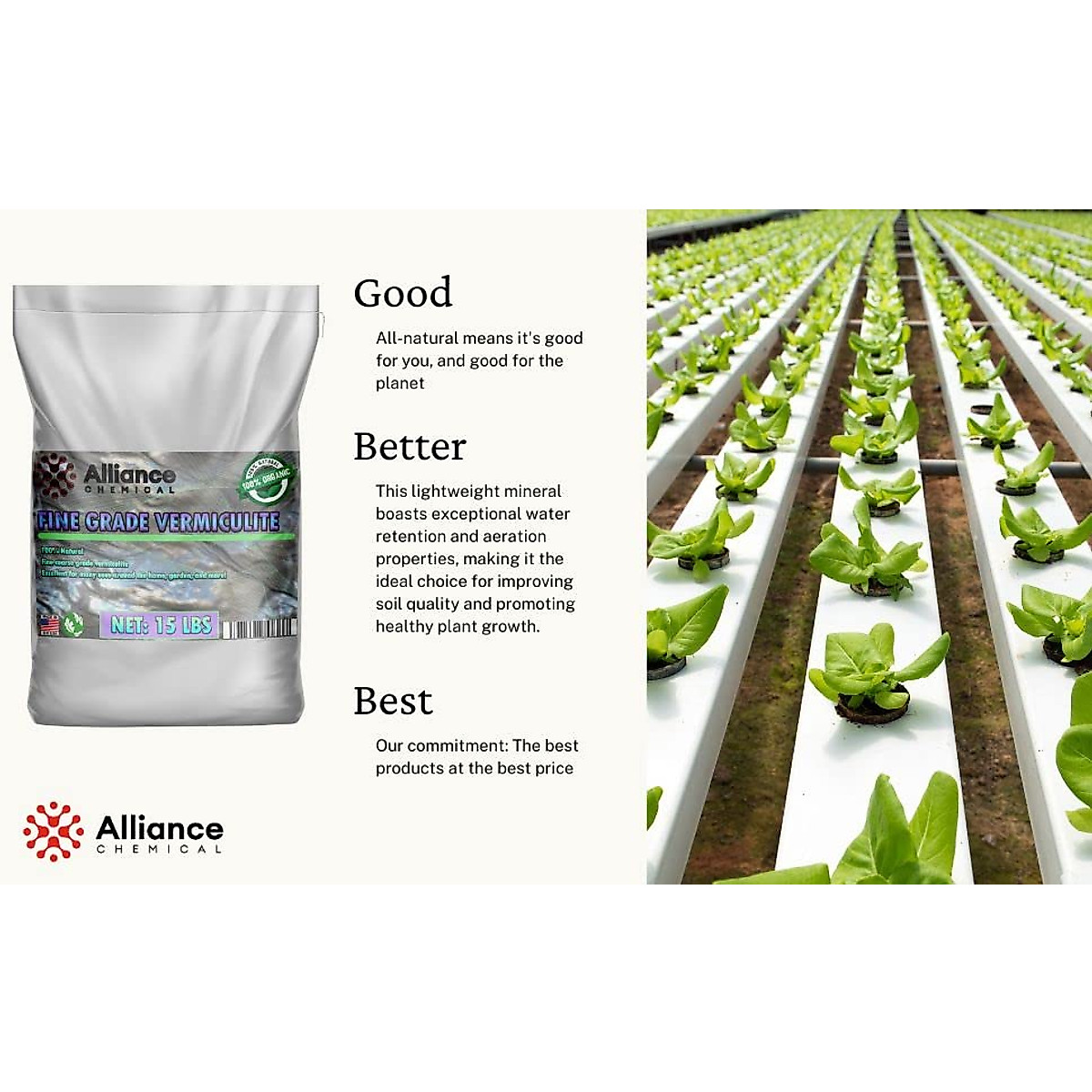 Organic Fine Vermiculite - 15LB Box - Premium Soil Amendment for Lush Indoor and Outdoor Gardens - Ideal for Potting Plants, Succulents, Bonsai, Orchids, Fungus and More - Enhances Composting, Seed Starting, and Hydroponics - Your Essential Gardening Part