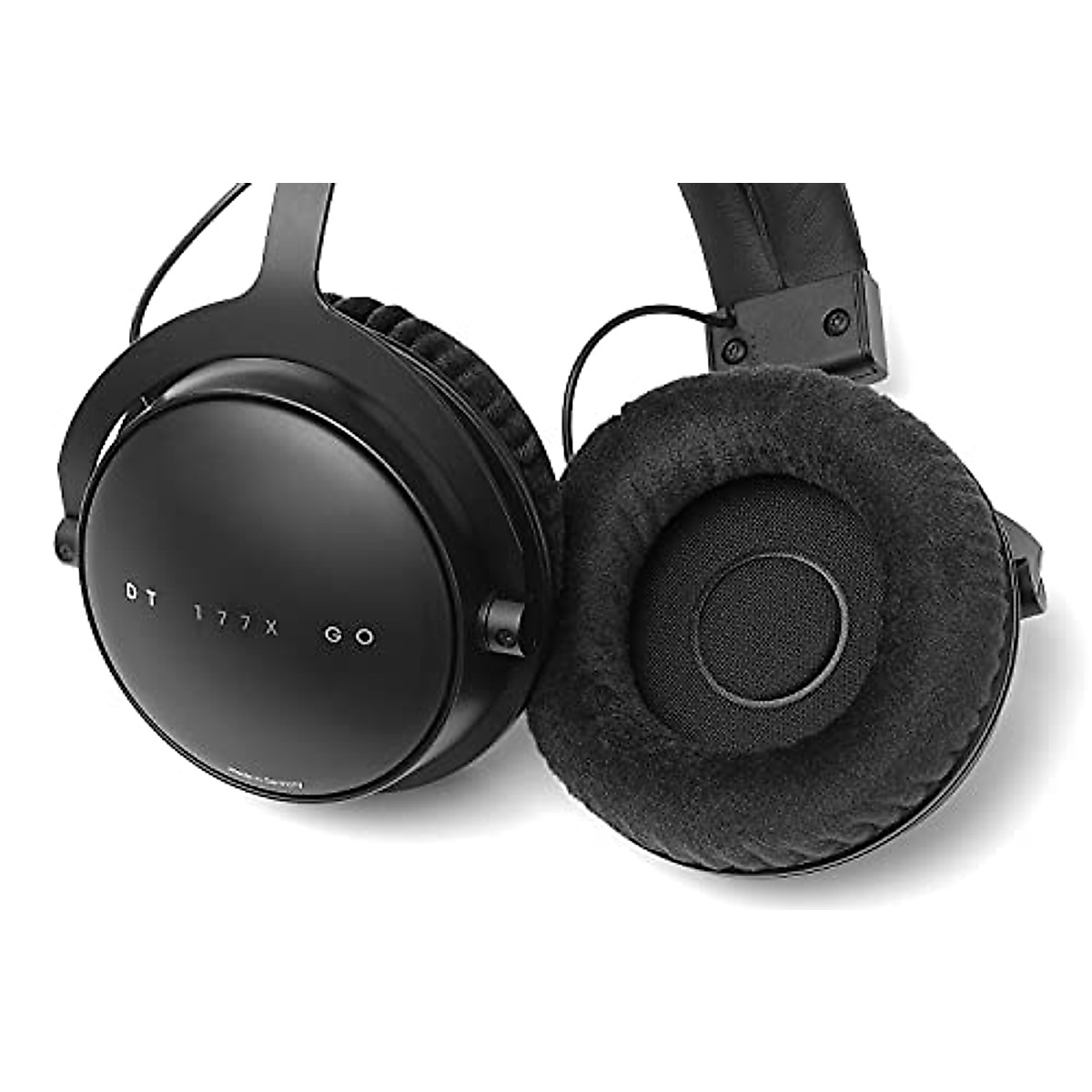 Massdrop x Beyerdynamic DT 177X GO Over-Ear Closed-Back Headphones, 32 Ohms, Detachable Cable, Replaceable Velour & Sheep Skin Ear Pads
