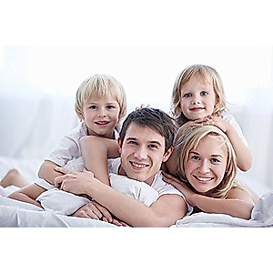 VM VOUGEMARKET King Bedding Duvet Cover Set,100% Cotton Colorful Flower Plant Pattern Bedding Set,Ultra Soft and Easy Care Zipper Closure-King,Floral