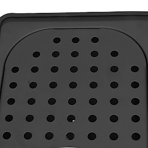 Pitcher Rinser Stainless Steel From Opening Kitchen Sink Automatic Glass Cup Washer for Hotel Bar Coffee Milk Tea Cup Black Your Hands (Large)