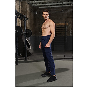 Rela Bota Mens Casual Cargo Pants Fashion Athletic Joggers Multi Pockets Sweatpants Outdoor Tactical Lightweight Trousers