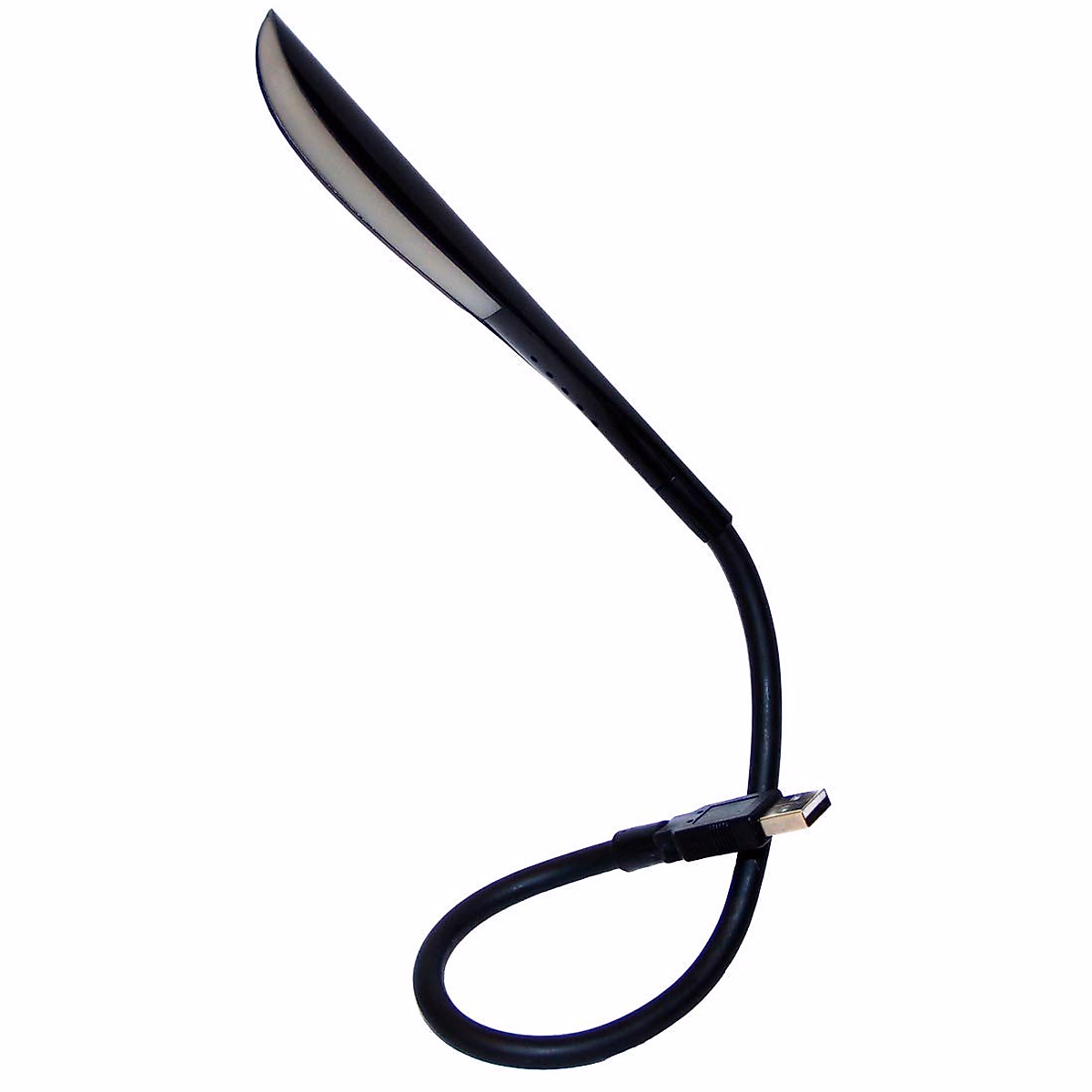 i2 Gear USB Reading Lamp with 14 LEDs Dimmable Touch Switch and Flexible Gooseneck for Notebook Laptop, Desktop, PC and MAC Computer + On/Off Setting (14 LED, Black)