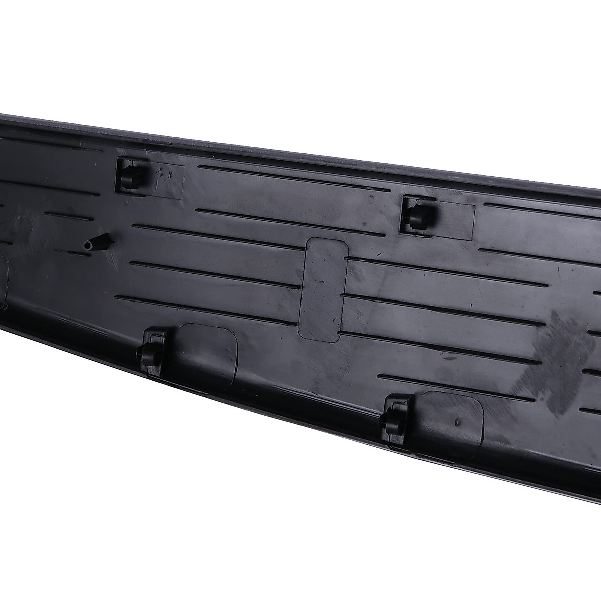 KARPAL Tailgate Spoiler Top Protector Cover Molding Cap Compatible with 2009-2018 Dodge Ram 1500 2010-2018 2500 3500 TO1904100 ABS Black