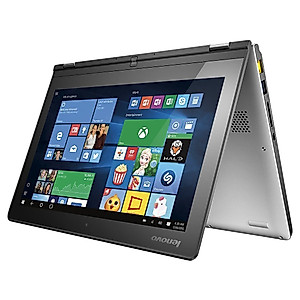 Lenovo Yoga 2 11.6" Convertible 2-in-1 Touchscreen Laptop (2017 Model), Intel Core i3-4012Y Processor, 4GB RAM, 128GB SSD, WiFi, Webcam, HDMI, Bluetooth, No DVD, Windows 10