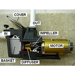 Aquatix Pro Hayward Pump Basket (SPX1600M) Professional Grade Compatible Replacement Strainer Basket with Handles for Hayward Super Pumps, Heavy Duty, Durable, 6" x 5.5" Approx, 1 Year Warranty (1)