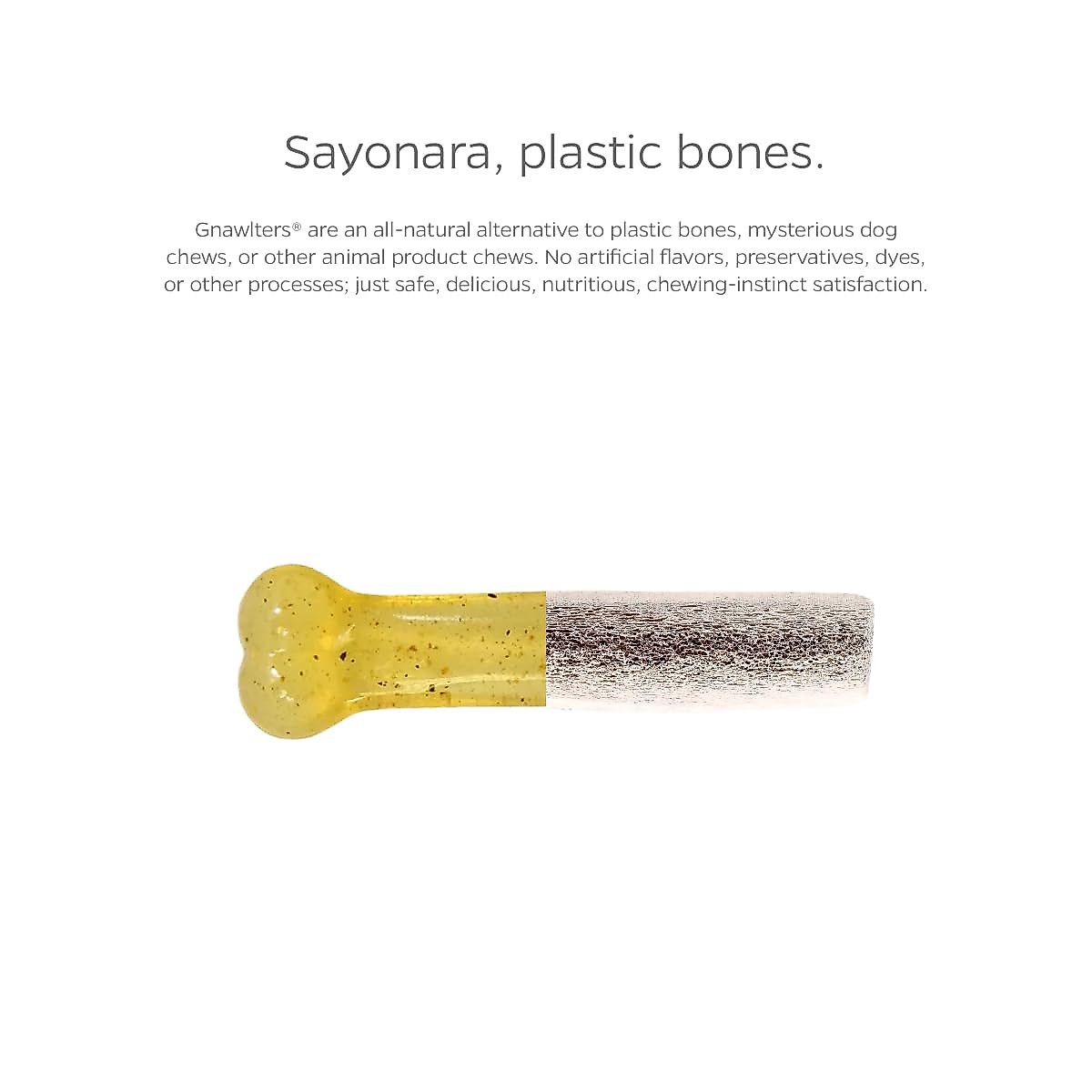 Pet Parents Gnawtlers® - Premium Split Antlers for Dogs, Naturally Shed Split Elk Antlers, All Natural Split Elk Antler Dog Chew, Specially Selected from The Heartland Regions (Medium (Pack of 1))