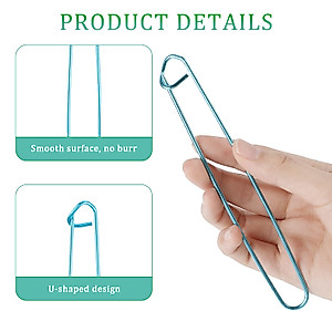 12 PCS Knitting Stitch Holder Set 6 Size Colorful Aluminum Yarn Stitch Holder Set Needles Practical Knitting Crochet Tools Knitting Supplies for Manual DIY Blankets Knitting Project