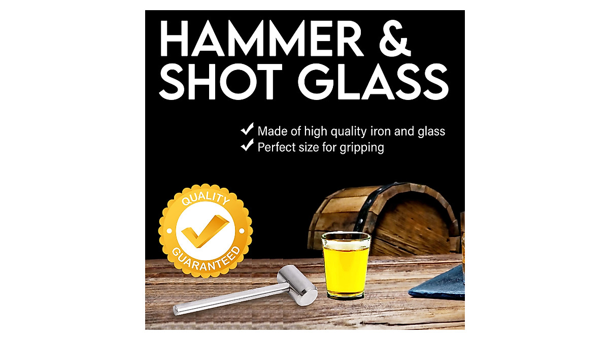 Hammer Shot Game for Adults - Ultimate Party Starter!