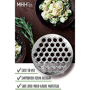Russian Ravioli Maker Dumplings Mold - Pelmeni Maker - Pelmeni Metal Mold - Pelmeni Meat Dumplings - Dumplings Maker - Siberian Pelmeni Meat - Dumpling Maker Machine - Ravioli Cutter 1302439