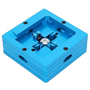 BGA Reballing Rework Station Double Frame Template Stencil Welder Kits 80 x 80mm Soldering Station for Auto Fixing for Large Steel Meshes