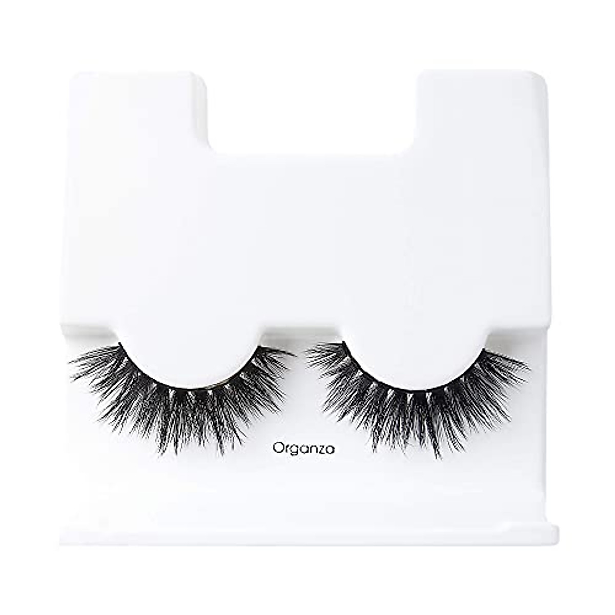 KISS Lash Couture Naked Drama False Eyelashes, Organza', Cushion Flexi Band, Contact Lens Friendly, Easy to Apply, Reusable Strip Lashes, Includes 1 Pair of Fake Lashes