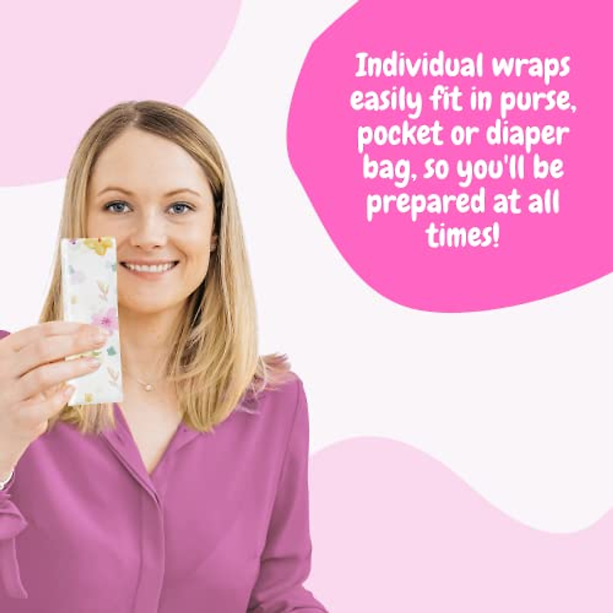 20 Pack Extra Large Disposable Toilet Seat Covers (Floral) by Eli with Love – Toddler Toilet Covers For Full Coverage On Toilet or Potty – Ideal Travel Toilet Seat Covers For Both Kids and Adults