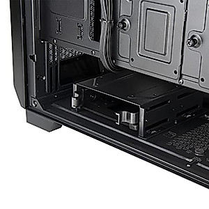 SilverStone Technology FARA 312 High Airflow and High Capacity Micro-ATX Chassis, SST-FA312-BG